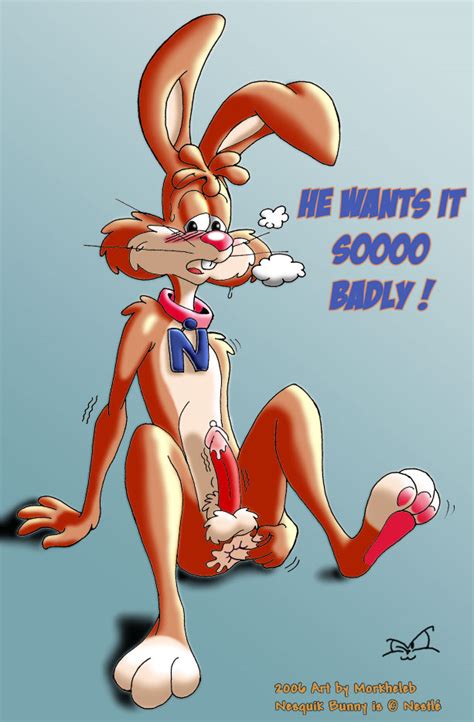 Rule 34 Male Only Mascot Morkheleb Nesquik Nestle Quick The Rabbit