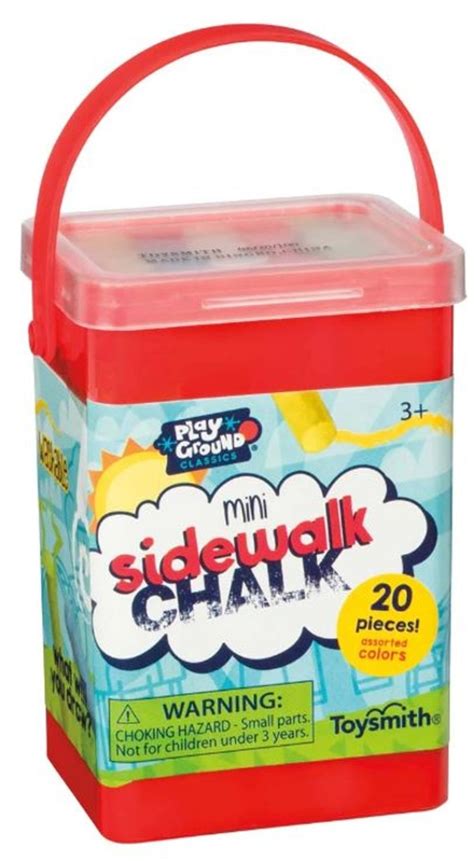 Toysmith Playground Classics Mini Sidewalk Chalk