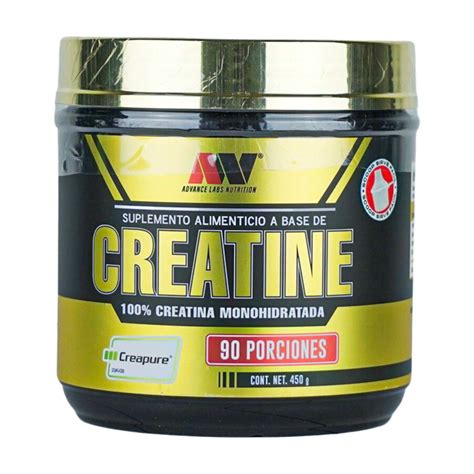 Advance Nutrition Creatina Sin Sabor Creapure 90 Porciones