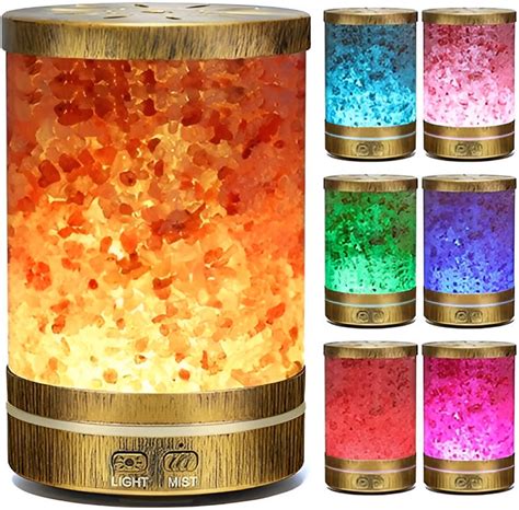 Essential Oil Diffuser Aromatherapy Diffuser Himalayan Pink Salt Crystal Diffusers For