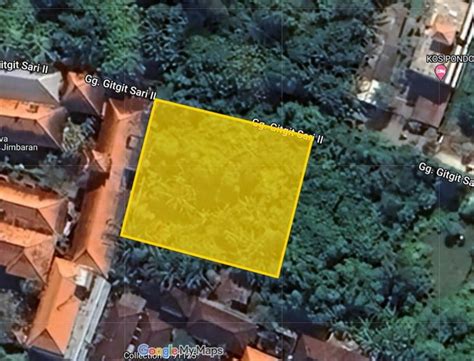 Dijual Tanah Gitgit Sari Jimbaran Dekat Pantai Ling Hotel