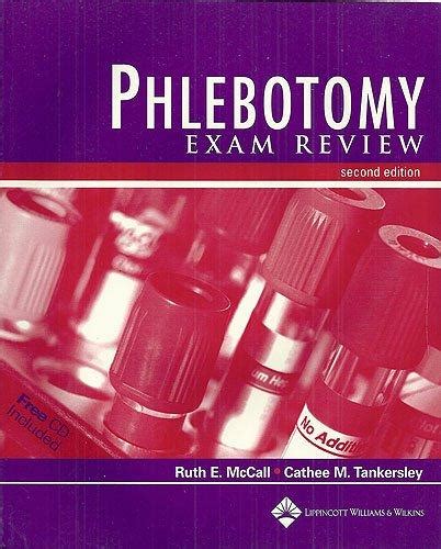 Phlebotomy Exam Review Book With Cd Rom Pap Cdr Edition Rent 9780781733540 0781733545