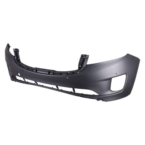 Bumper Cover Front Wpark Assist System Primed Capa For Kia Sedona L Lx
