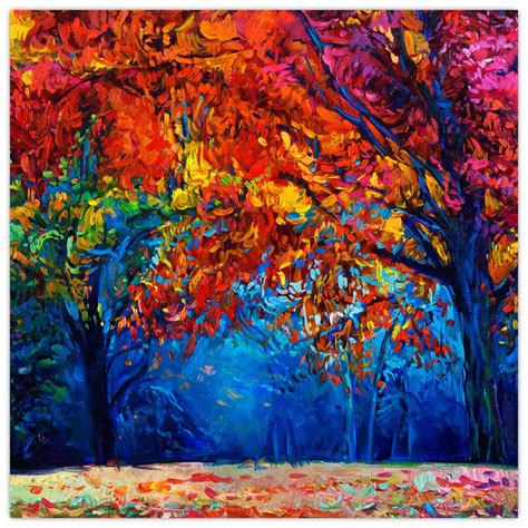 Steklena Slika Risbe Narave Mivalisi