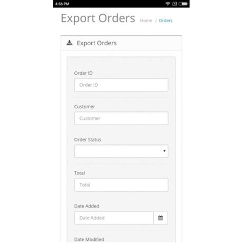 opencart order export pro