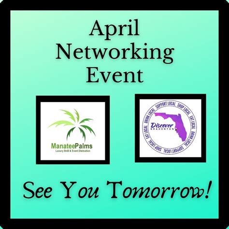 Looking Forward To Seeing Everyone Tomorrow At Discover Bradentons