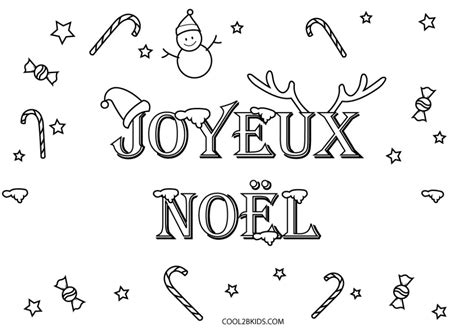 Coloriages Joyeux Noël Coloriages Gratuits à Imprimer