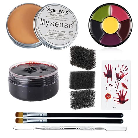 Mysense 3 5oz Nose And Scar Wax Sfx Makeup Kit For Halloween Stage