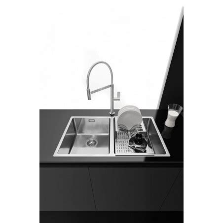 Barazza Single Bowl Sink R15 1x842i Satin Stainless Steel Finish 75x44 Cm