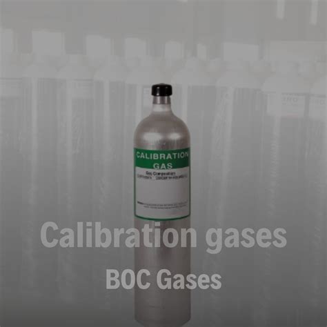 Calibration Gas Cylinder Bottle Price Size Colour And More Boc Gases