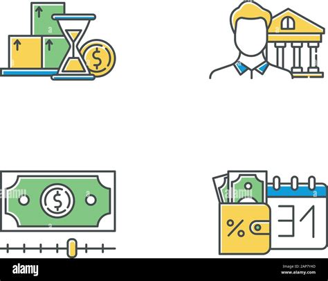 Monthly Debit Stock Vector Images Alamy