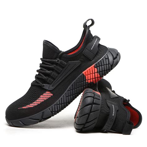 Steel Toe Cap Trainers┃safety Toe Trainers┃work Sneakers Unisexe