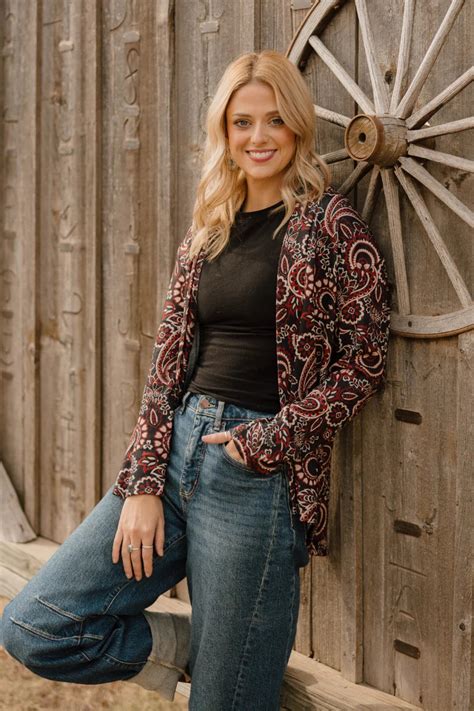 Sterling Kreek Desert Dahlia Cardigan I Gussied Up Online Boutique