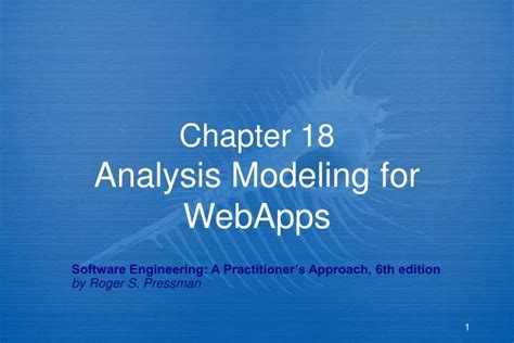 Ppt Chapter 18 Analysis Modeling For Webapps Powerpoint Presentation