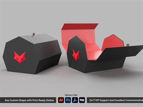 Exceptional Custom Shape Packaging Design Upwork