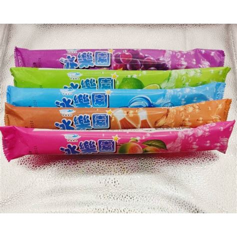冰樂園棒棒冰😍小時候的快樂時光！超商取貨~每單限80支內🍧檸檬蘇打葡萄沙士梅子5種口味 蝦皮購物