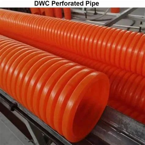100mm Sn8 Hdpe Dwc Perforated Pipe At ₹ 80meter Hdpe Double Wall