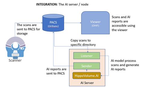 integrating ai into clinical workflow with orthanc and ohif viewer by