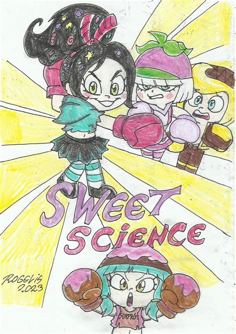 Comm By Rogelis Sweet Science Cover Art By Gadgetboy197 On Deviantart