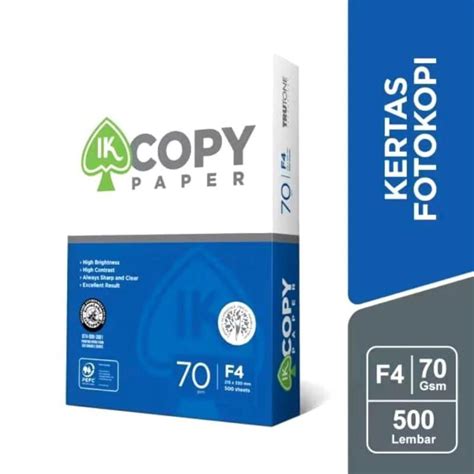 Jual Kertas Hvs Folio F4 70 Gram Copy Paper 1 Rim Instan Sameday