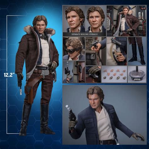 Han Solo Action Figure By Hot Toys Star Wars Episode V