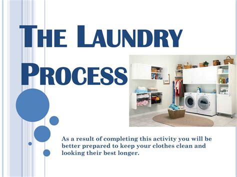 Ppt The Laundry Process Powerpoint Presentation Free Download Id 2290649