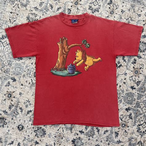 Disney × Vintage Crazy Vintage 90s Pooh Bear Disney T Shirt Grailed