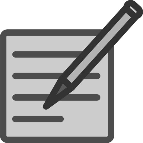 Edit Document Clip Art At Vector Clip Art Online Royalty