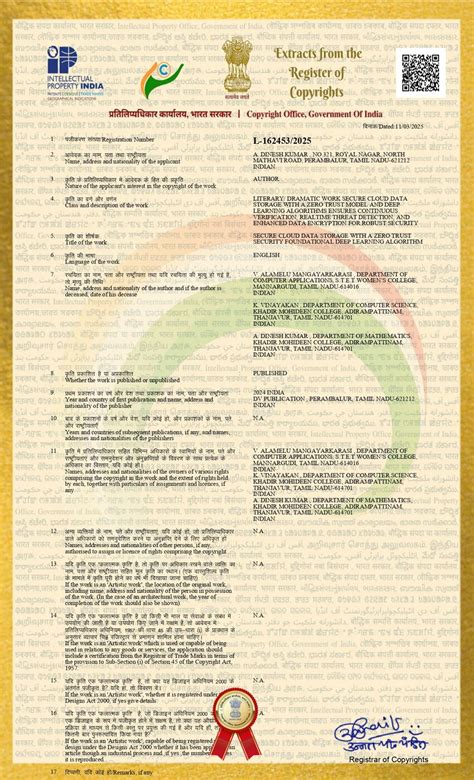 Pdf Secure Cloud Data Storage With A Zero Trust Security Foundational Deep Learning Algorithm