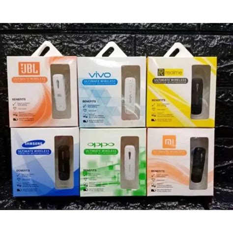 Headset Handsfree Bluetooth Branded Headset Kuping Lazada Indonesia