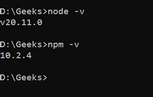 How To Install NPM Through NVM GeeksforGeeks
