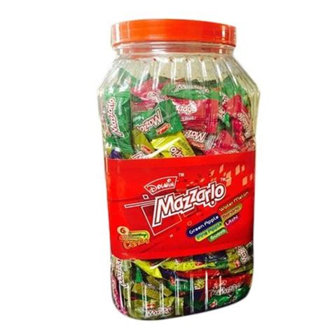 100 Vegetarian Wonderful Color Mazzello Fruit Flavored Candies Solid