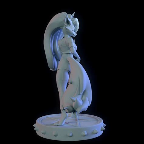 Loona Helluva Boss 3d Model 3d Printable Cgtrader