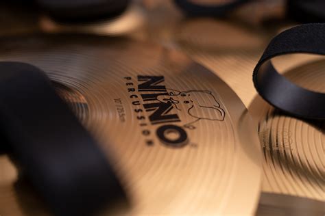 Nino Percussion Cymbal Ms63 Brass 10 Nino Br254 Cymbals Hand