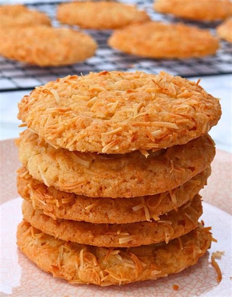 Coconut Cookies Crisp And Chewy Cakes By Mk