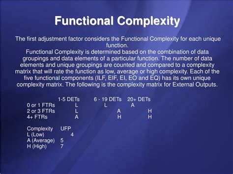 Ppt Software Complexity Estimation Powerpoint Presentation Free
