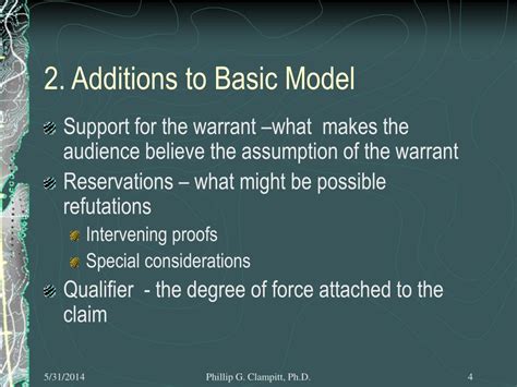 Ppt The Toulmin Model Powerpoint Presentation Free Download Id488966