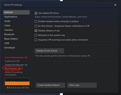 Reprojection Is On And Cannot Be Turned Off · Issue 227
