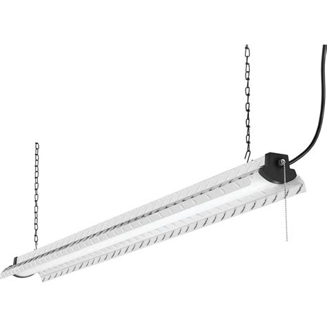 Lithonia Lighting 4 Ft 40 Watt Chrome Integrated Led Diamond Plate