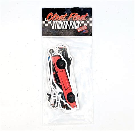 Cleet Fleet Sticker Pack Cleetus Mcfarland