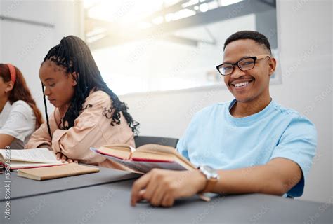 High School Students Reading Books