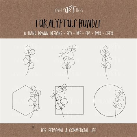 Eucalyptus For Cricut Etsy