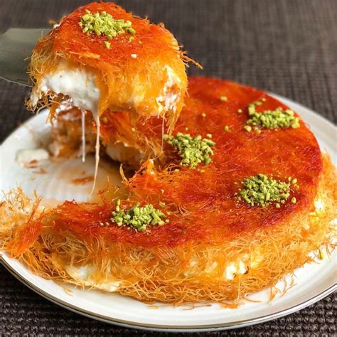 Knafeh Recipe Delicious Middle Eastern Dessert
