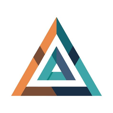 Overlapping Triangles Design 53324995 Vector Art At Vecteezy