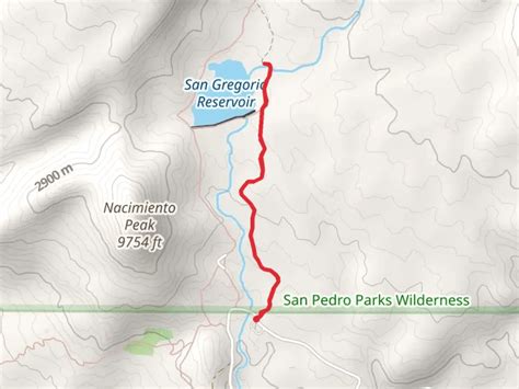 San Gregorio Reservoir And Clear Creek Via Las Vacas Trail Rio