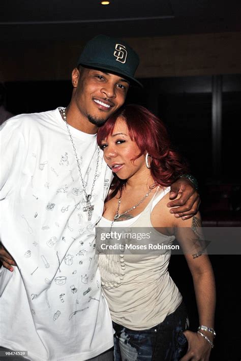 Ti And Girlfriend Tameka Tiny Cottle Attend The Tiny And Toya