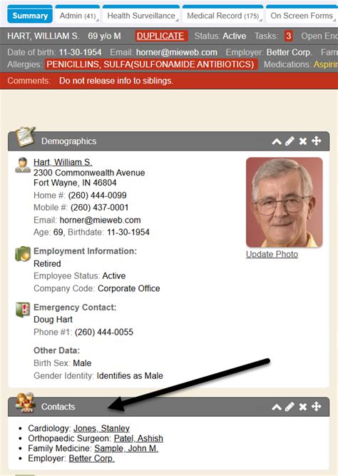 Webchart Assigned Users
