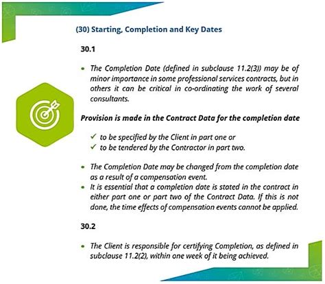 The Importance Of 3 Core Nec Time Clauses When Submitting A Programme Dada Enterprises