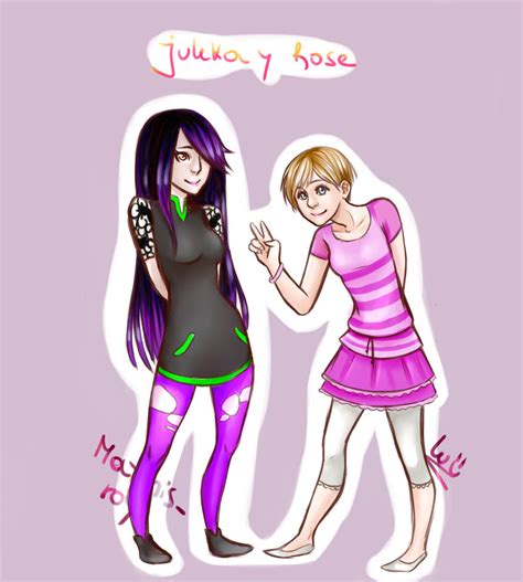 Juleka And Rose From Miraculous Ladybug By Mathis Roy On Deviantart