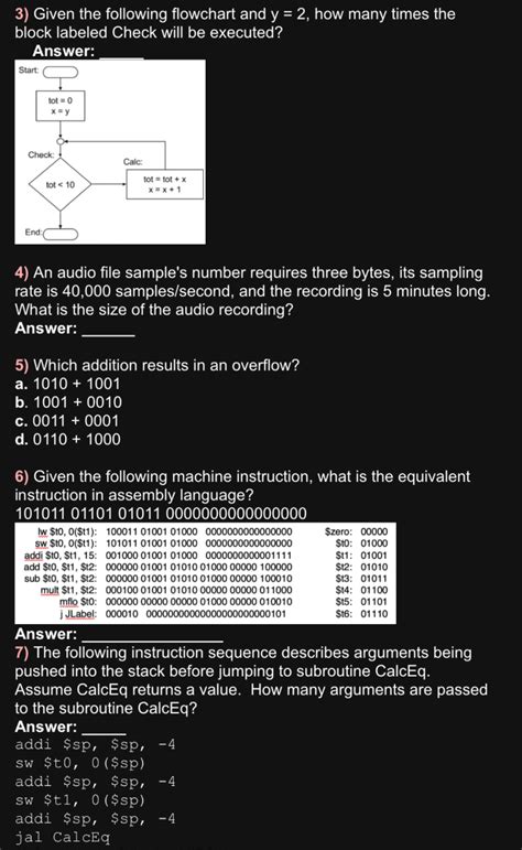 Solved Given The Following Flowchart And Y2 How Many Times The Block 1 Answer
